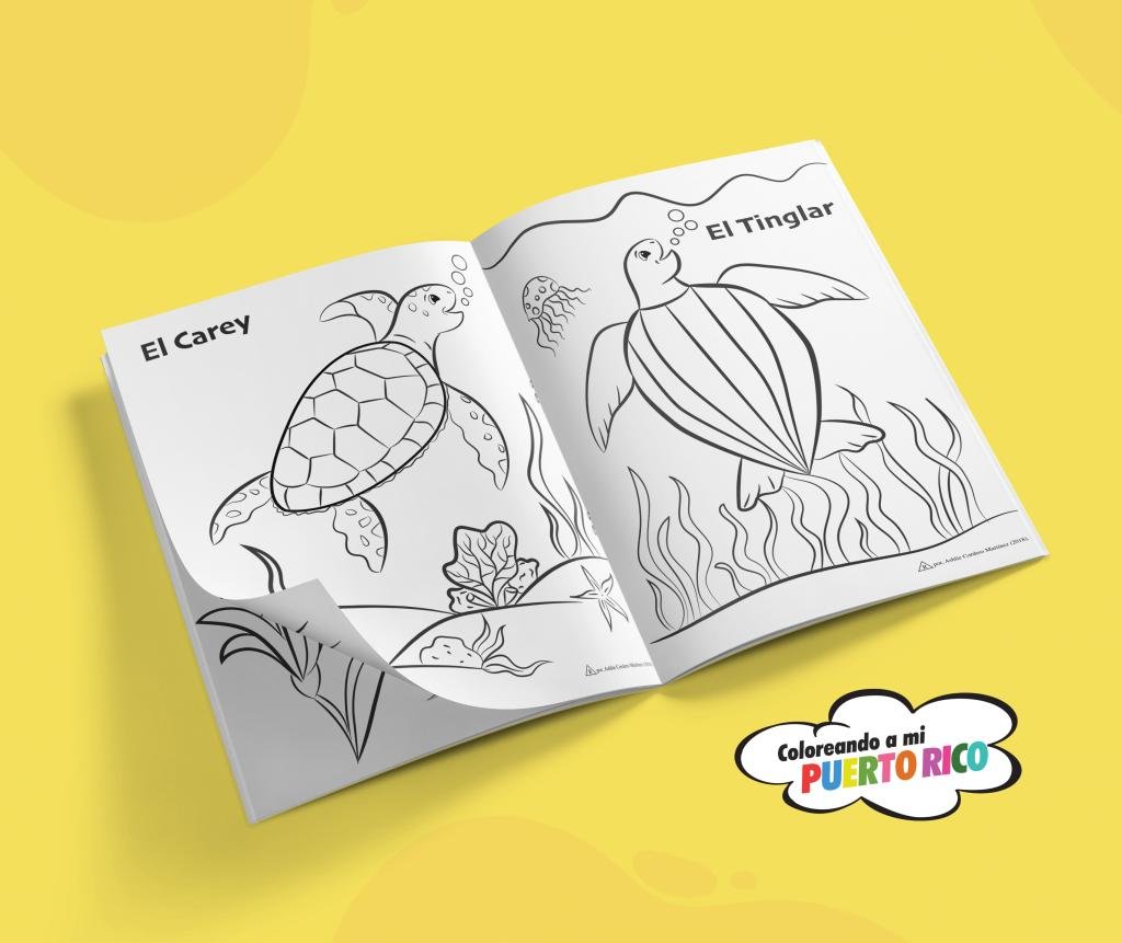 Libro Coloreando A Mi Puerto Rico (1ra Edición) - Coloreando A Mi ...