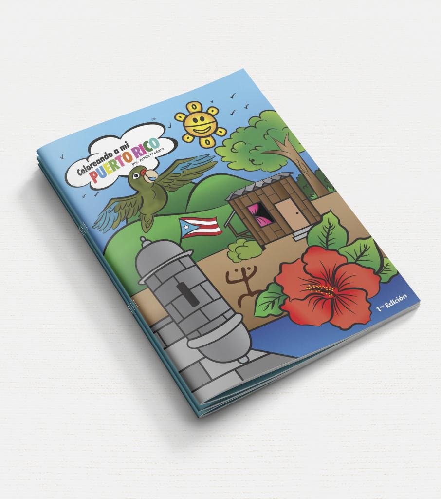 Libro Coloreando a mi Puerto Rico (1ra Edición - Bilingüe) - Coloreando ...