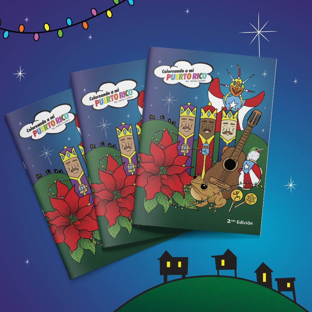 Libro Coloreando a mi Puerto Rico (2da Edición) - Coloreando A Mi ...